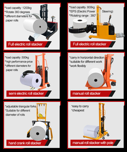 Paper Roll Transporters and Stackers: Optimized - Jxforklift Material ...